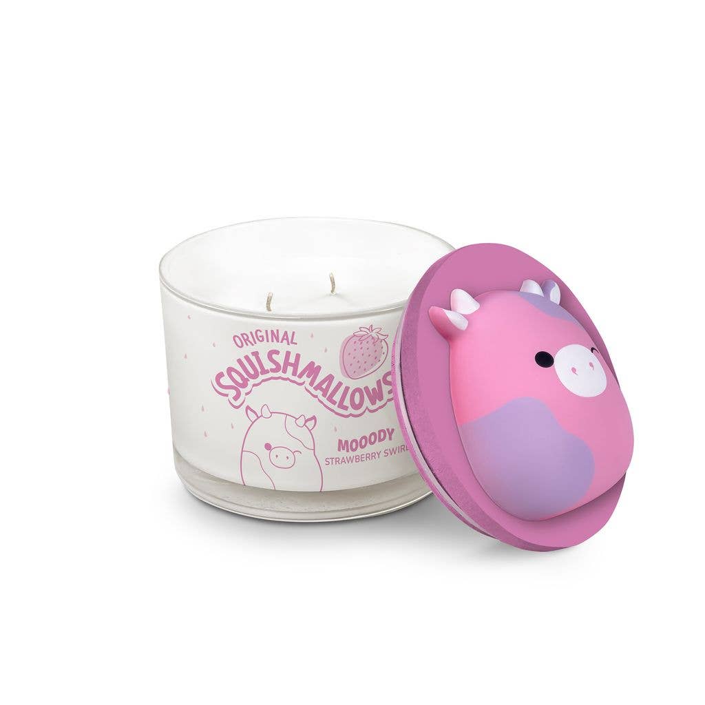 Squishmallows 12 oz Candle with Squishable Puff - Patty – Love Bug Baby